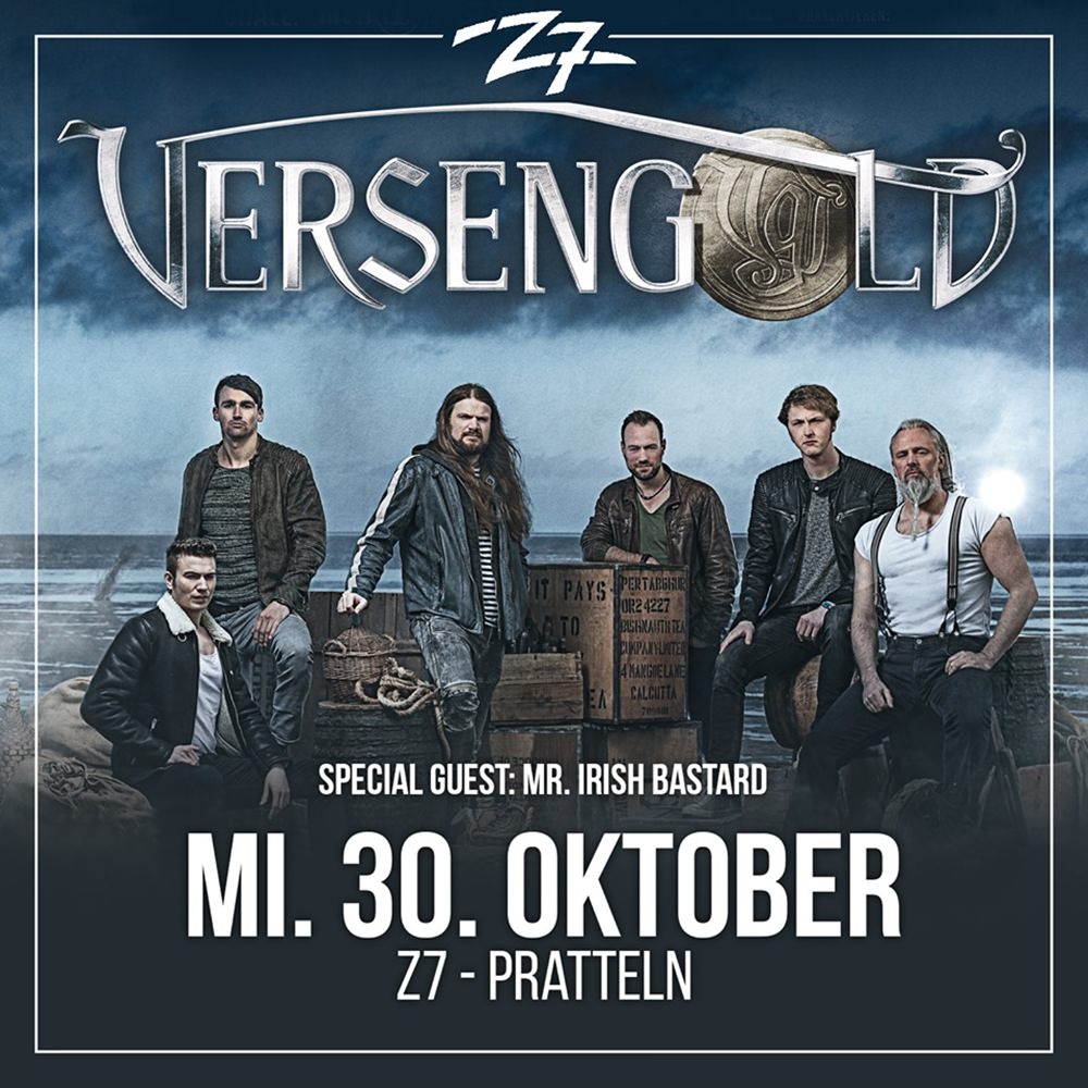 Versengold und Mr. Irish Bastard am 30.10.2019 in der Konzertfabrik Z7 ...