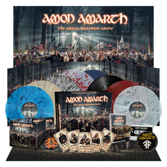 Amon Amarth: kündigen neues Album „The Great Heathen Army“ für den 05. ...