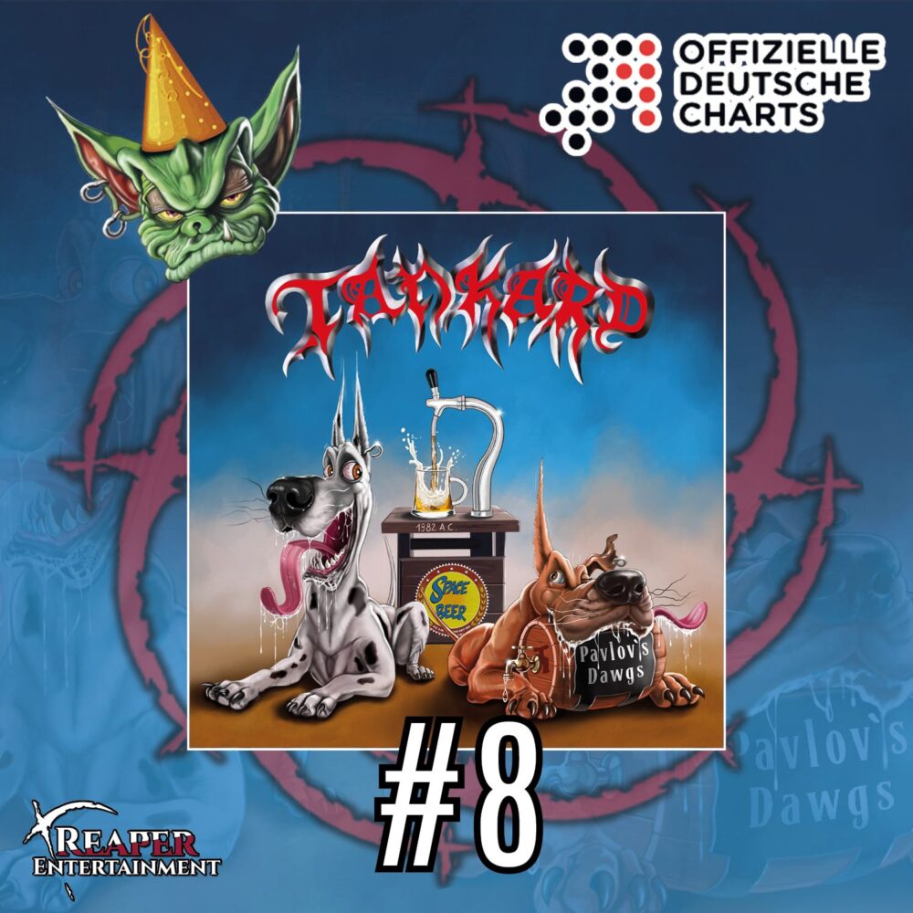 Tankard: neues Album „Pavlov’s Dawgs“ steigt auf Platz #8 in die Charts ...