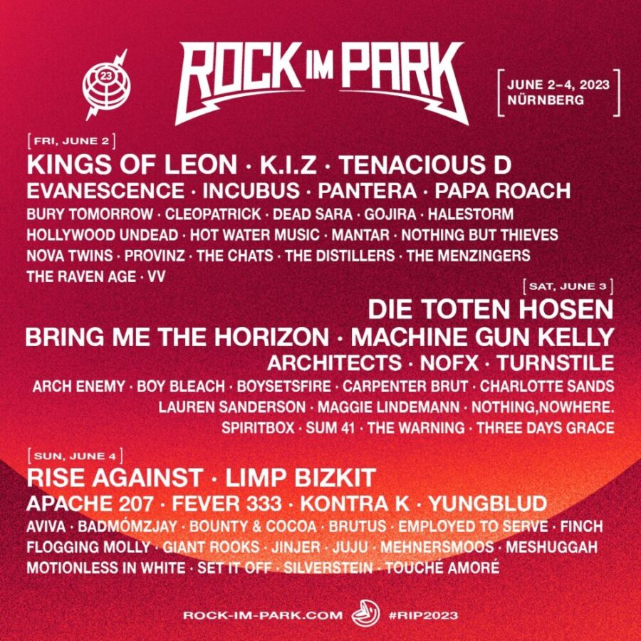 Rock Im Park 2023: zweite Bandwelle inkl. Tagesaufteilung – Time For ...