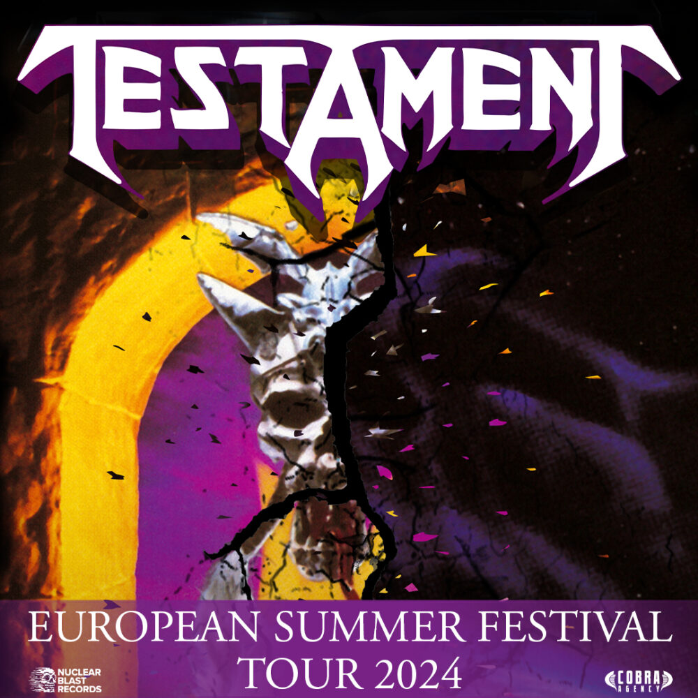 Testament: kündigen ihre europäische „The Legacy & The New World Order ...