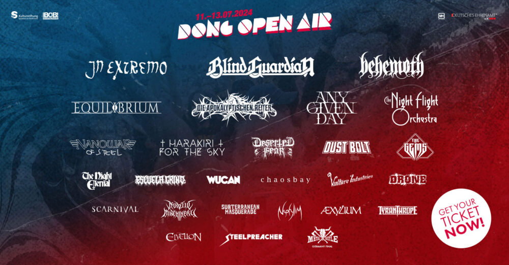 Dong Open Air: letzte Infos vorm Festival – Time For Metal – Das Metal ...