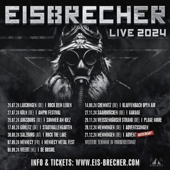 Eisbrecher: haben erste Single aus neuem Album veröffentlicht – Time ...