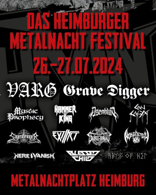 Heimburger Metalnacht 2024 – Time For Metal – Das Metal Magazin & Metal ...