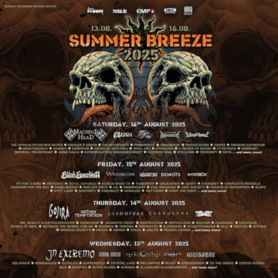 Summer Breeze 2025: 26 neue Bands im Line-Up – Time For Metal – Das ...