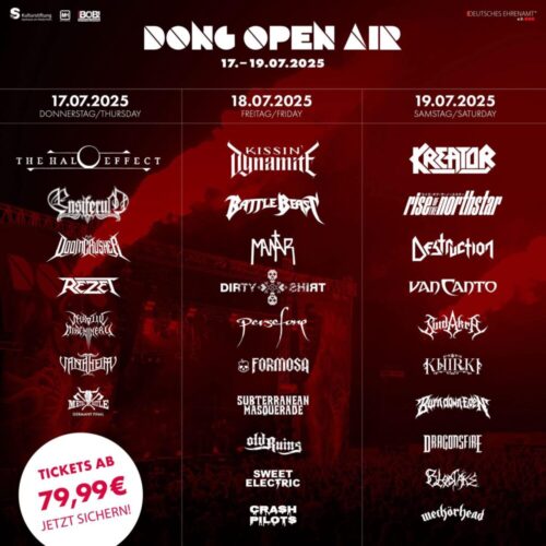 Dong Open Air 2025 – Time For Metal – Das Metal Magazin & Metal Podcast