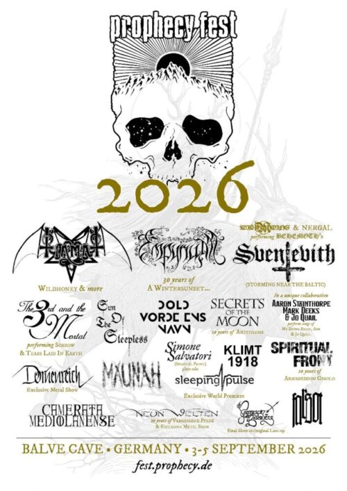 Prophecy Fest 2026: kündigt Misþyrming an – Time For Metal – Das Metal ...
