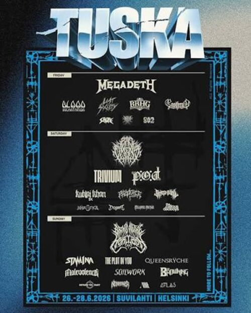 Tuska Metal Open Air 2026 – Time For Metal – Das Metal Magazin & Metal ...